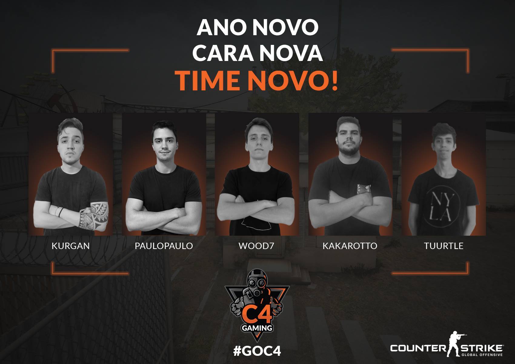 C4 Gaming anuncia sua nova lineup | DRAFT5 - Notícias e Coberturas CS