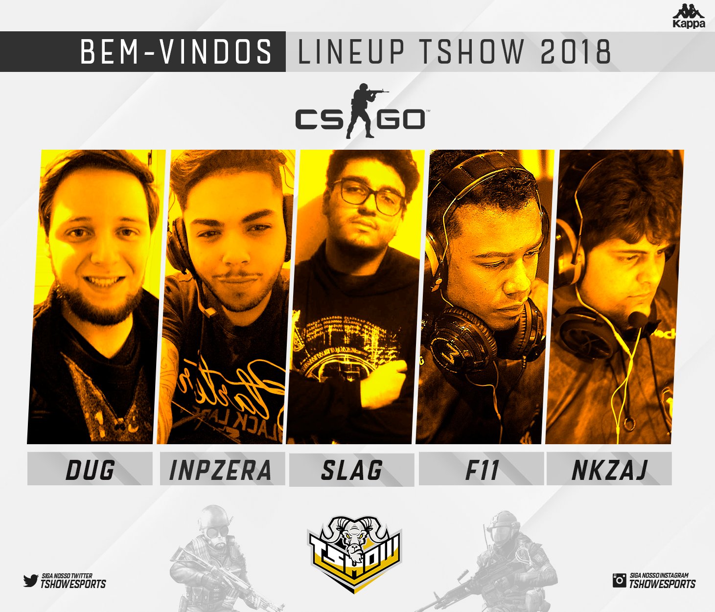 TSHOW anuncia sua nova line-up | DRAFT5 - Notícias e Coberturas CS