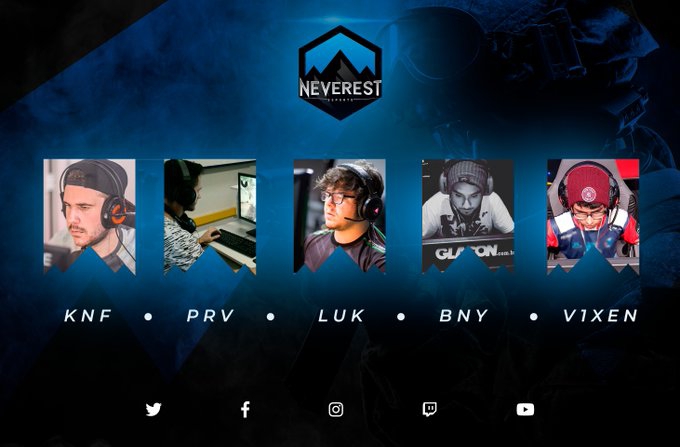 Neverest eSports anuncia nova equipe | DRAFT5 - Notícias e Coberturas CS