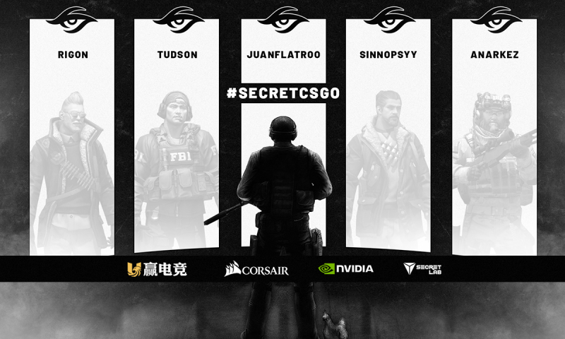 Team Secret anuncia sua line-up de CS:GO | DRAFT5 - Notícias e ...