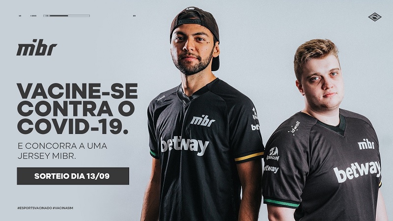 FalleN, MIBR e demais organizações incentivam vacinação contra Covid-19 ...