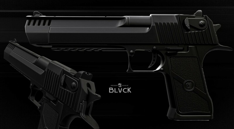 Jogador cria Deagle "blackout" e mostra crafts insanos com adesivos da ...