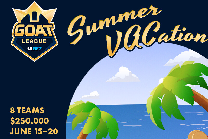 GOAT League 2023 Summer VACation: 1xBet organiza torneio com times de ...