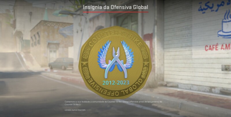 Counter-Strike 2 dá emblema colecionável do CS:GO aos jogadores | DRAFT5 - Notícias e Coberturas CS