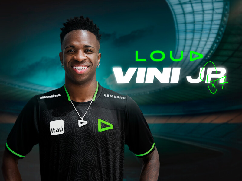 Vini Jr. é anunciado como sócio da LOUD | DRAFT5 - Notícias e Coberturas CS