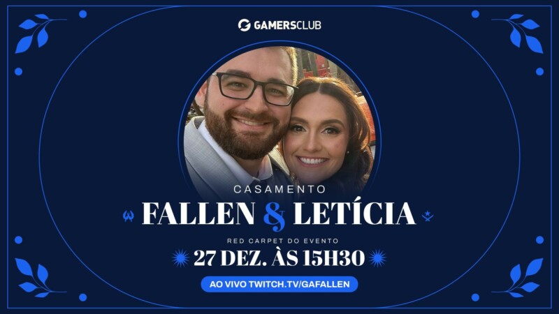 Com apoio da Gamers Club, FalleN vai transmitir casamento para a ...