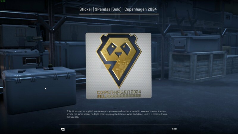 Valve remove adesivos da 9 Pandas do CS2 | DRAFT5 - Notícias e ...